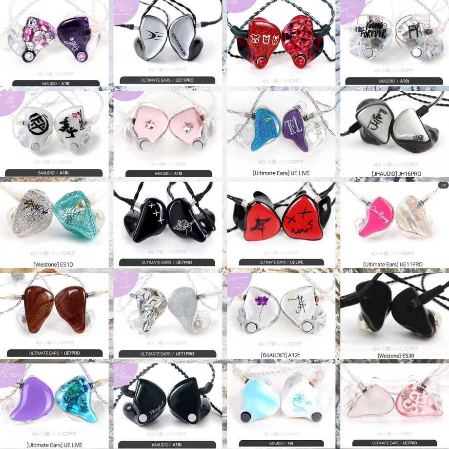 Guess the K-pop Idol by Their IEM Design. (Part 2) Quiz - By RosemaryP