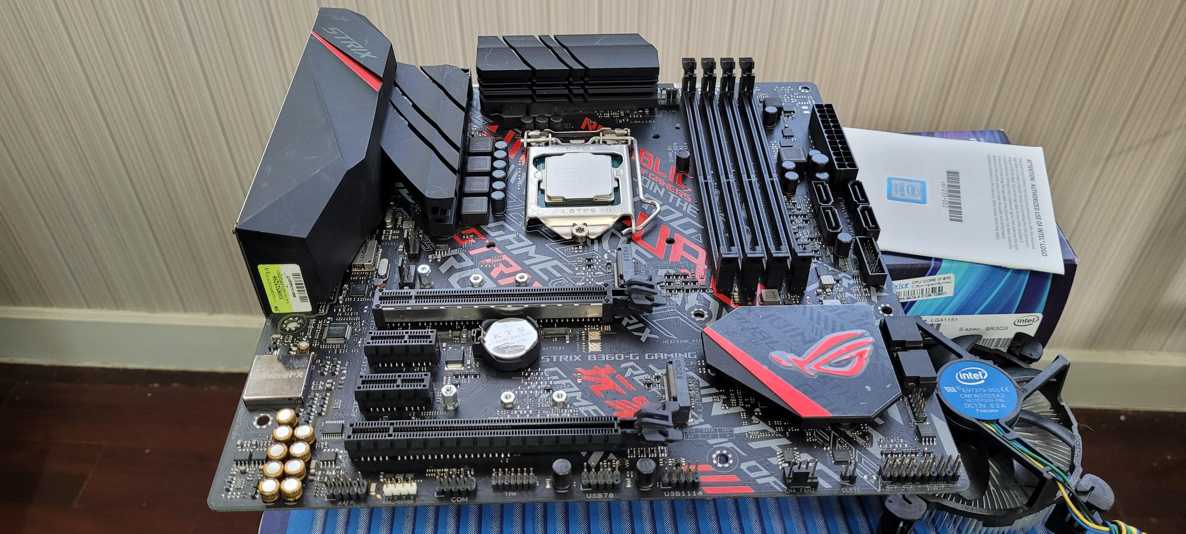 Intel I7-8700 พร้อมเมนบอร์ด - Overclockzone.com ชุมชนคนไอที ที่ใหญ่ที่สุดในเมืองไทย