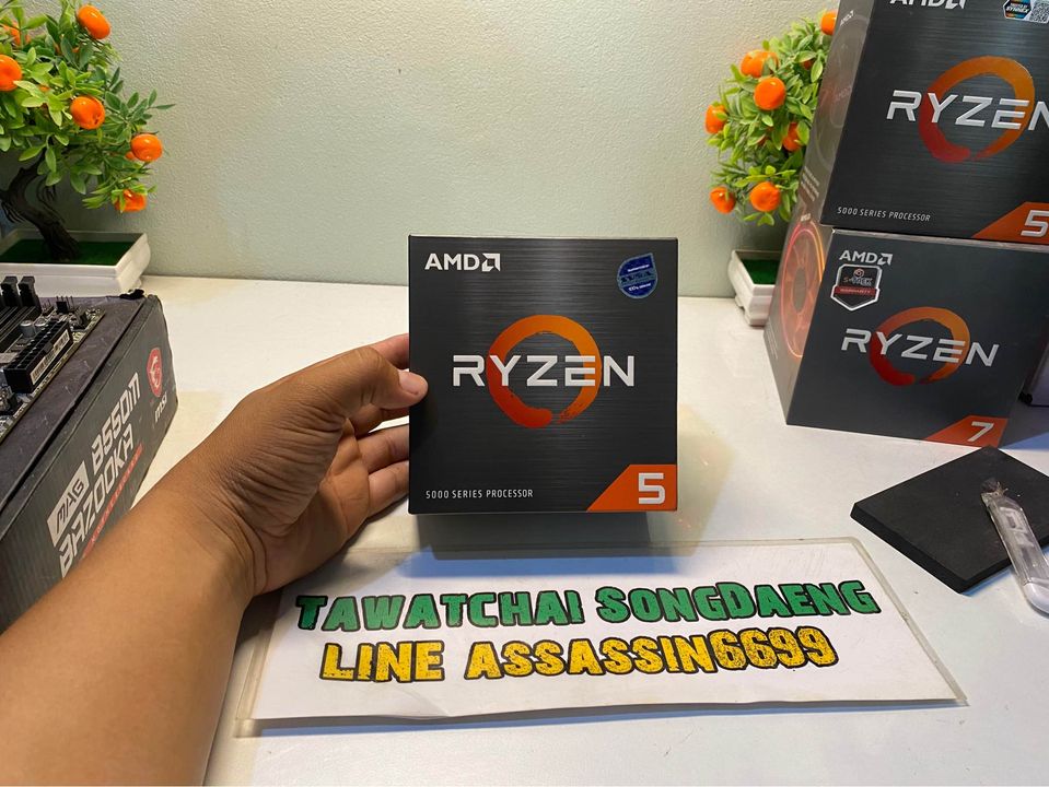 ลดราคา 2,890 ฟรีส่ง CPU AM4 Ryzen 5 5500 6 คอร์ 12 เทรด ครบกล่อง - Overclockzone.com ชุมชนคนไอที ...