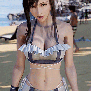 Tifa Lockhart โดนหลอกแอบดูไหม