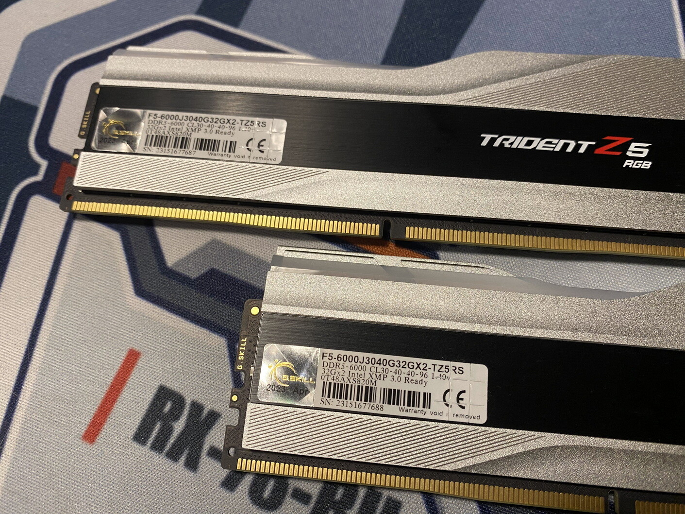 แรม G.Skill Trident Z5 RGB DDR5 Ram 6000MHz 64GB (32GBx2) Silver มือสอง สวยๆ มีประกัน ...