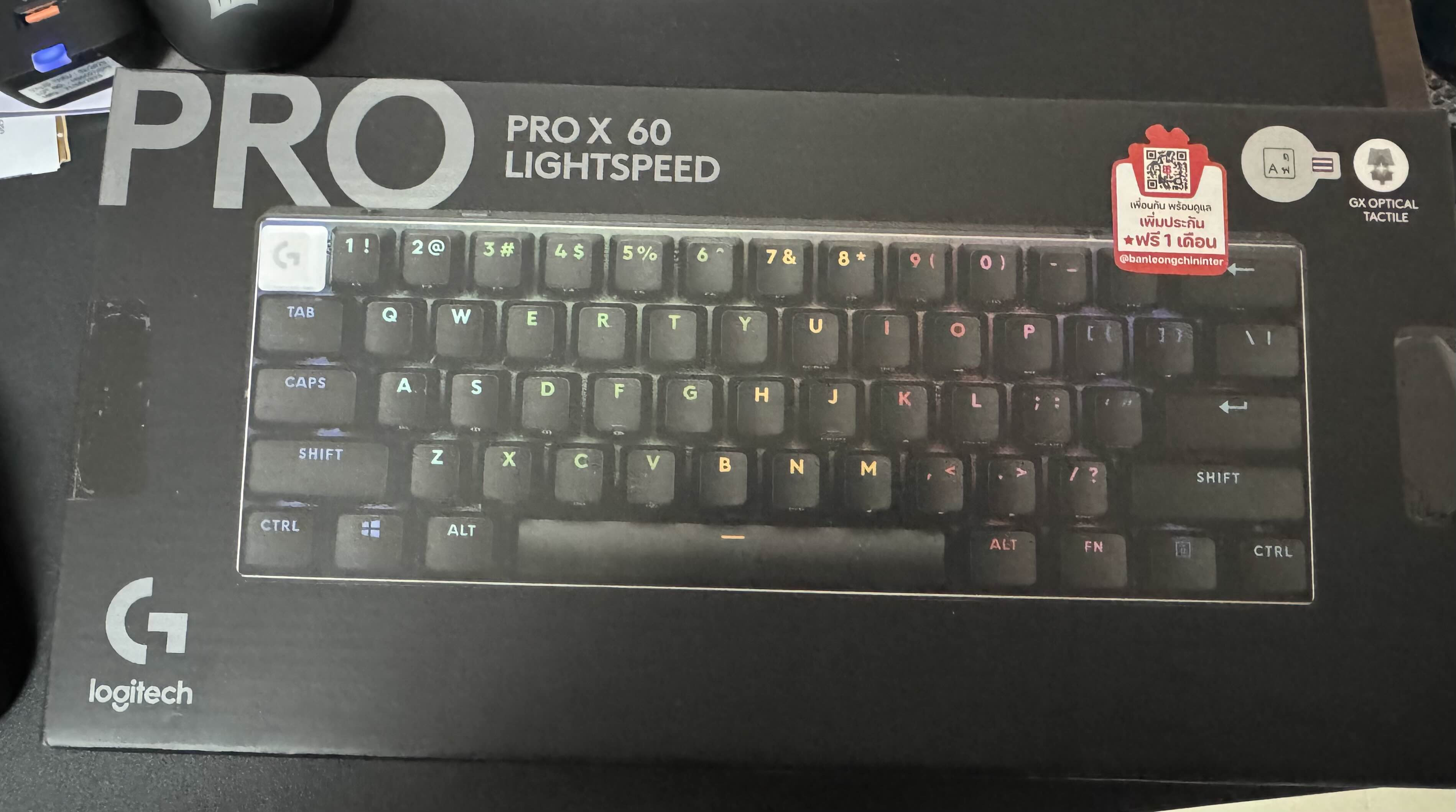 ขาย keyboard Logitech pro x60 มือ1