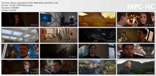 Mission Impossible VII 2023 1080p BrRip x264 DDP.5.1.mkv thumbs - pic.in.th