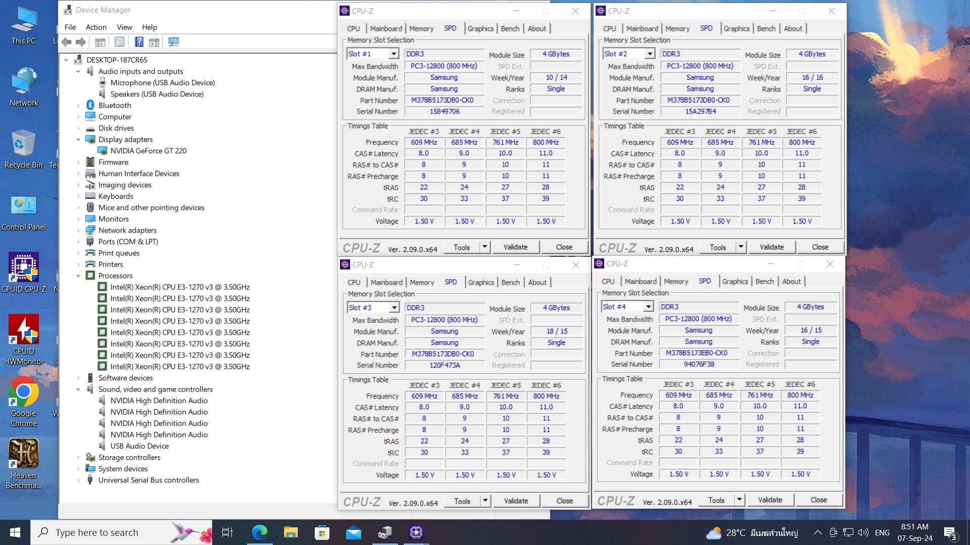 (ขายแล้ว) CPU Xeon E3-1270 V3 + ASUS B85M-E ใส่แรมได้ 4 แถว - Overclockzone.com ชุมชนคนไอที ที่ ...