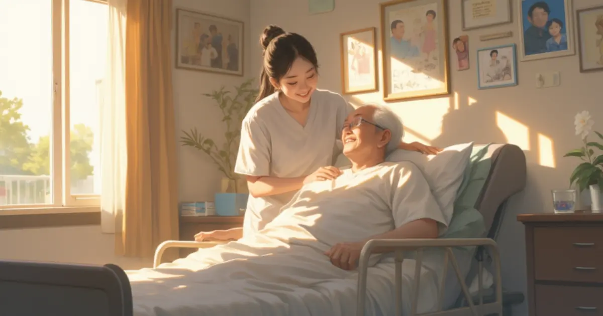 วิธีเลือกผู้ดูแลเพื่อดูแลผู้ป่วยติดเตียง: การเลือก CG, NA, PN, หรือ RN เพื่อช่วยดูแลผู้ป่วย