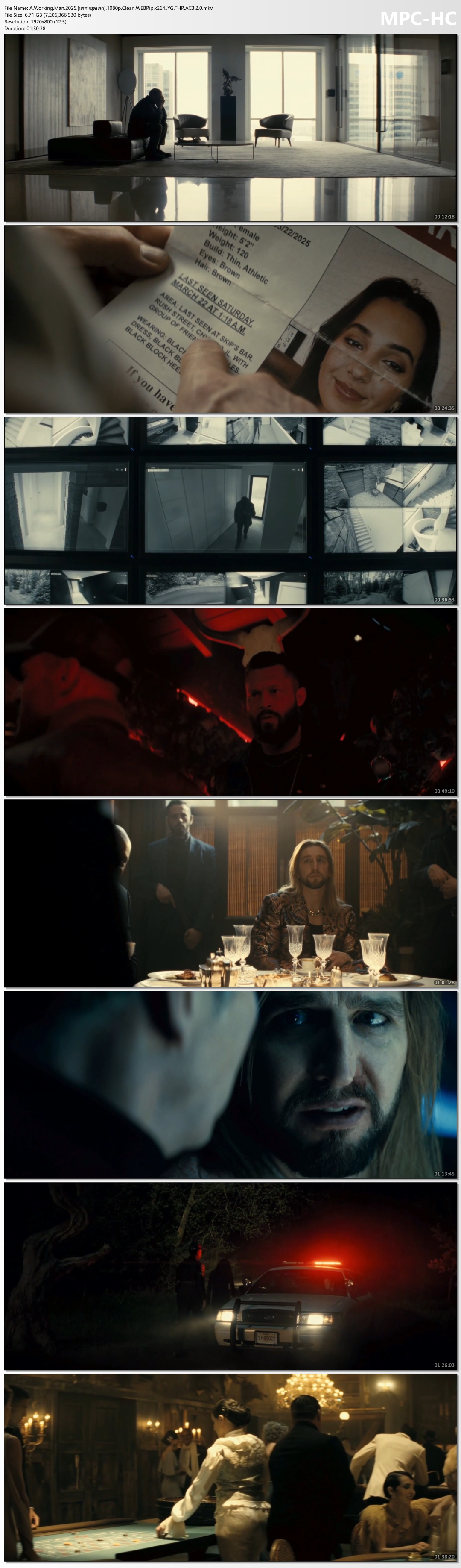 A Working Man (2025) นรกหยุดนรก | LoadHiDef เว็บโหลดหนังไฟล์เดียว MINI-HD ฟรี